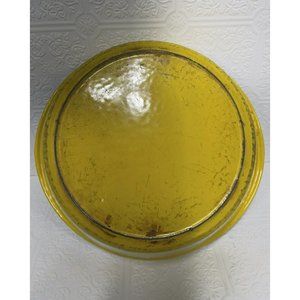 Kitchen | Large Yellow Enamel Cast Iron Stock Pot Dutch Oven Mcm ...